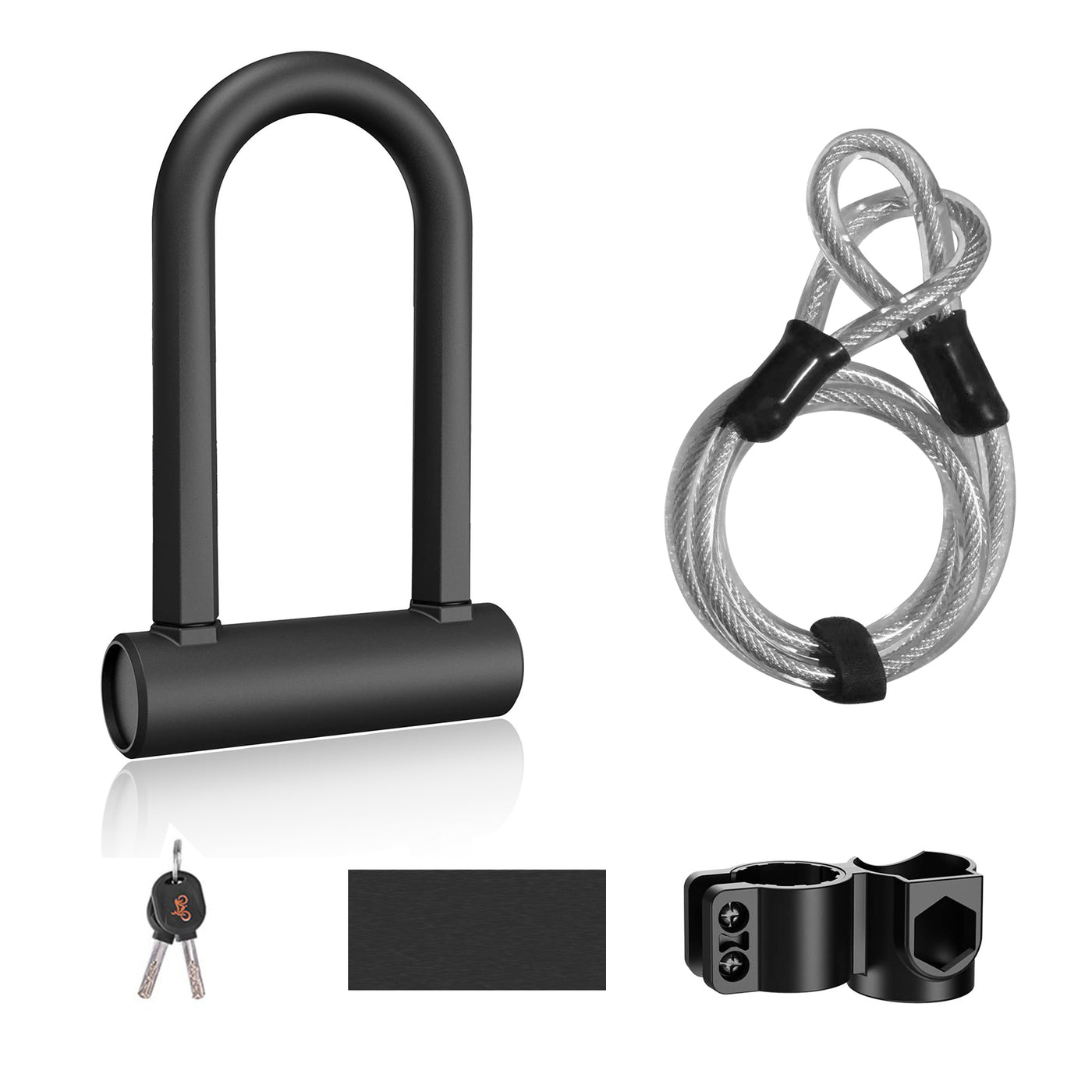 isinwheel Heavy Duty Security U Cable Lock – iSinwheel